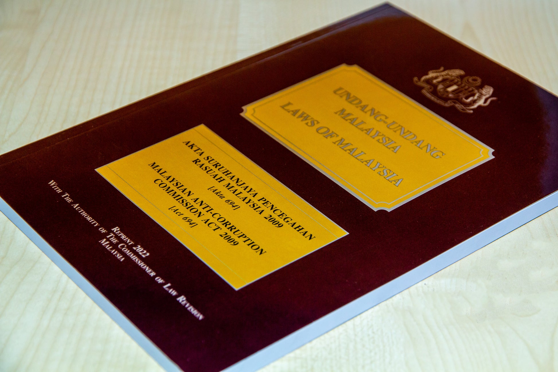 AKTA SURUHANJAYA PENCEGAHAN RASUAH MALAYSIA 2009 (AKTA 694) 2009 - CET ...