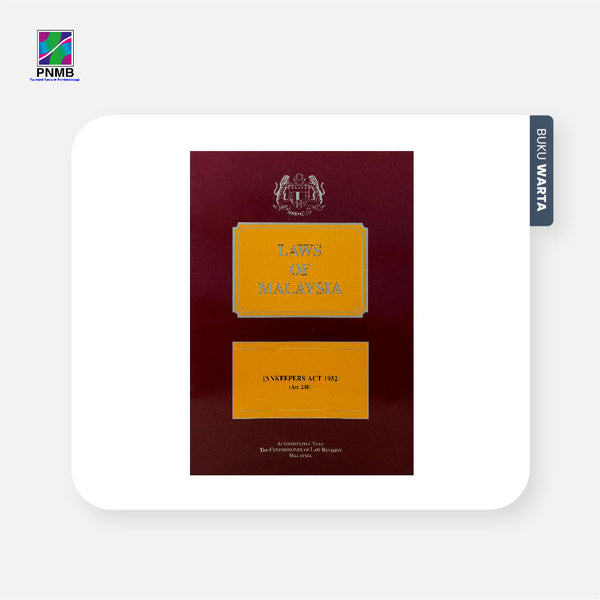 Innkeepers Act 1952 (Act 248) - PNMB2U